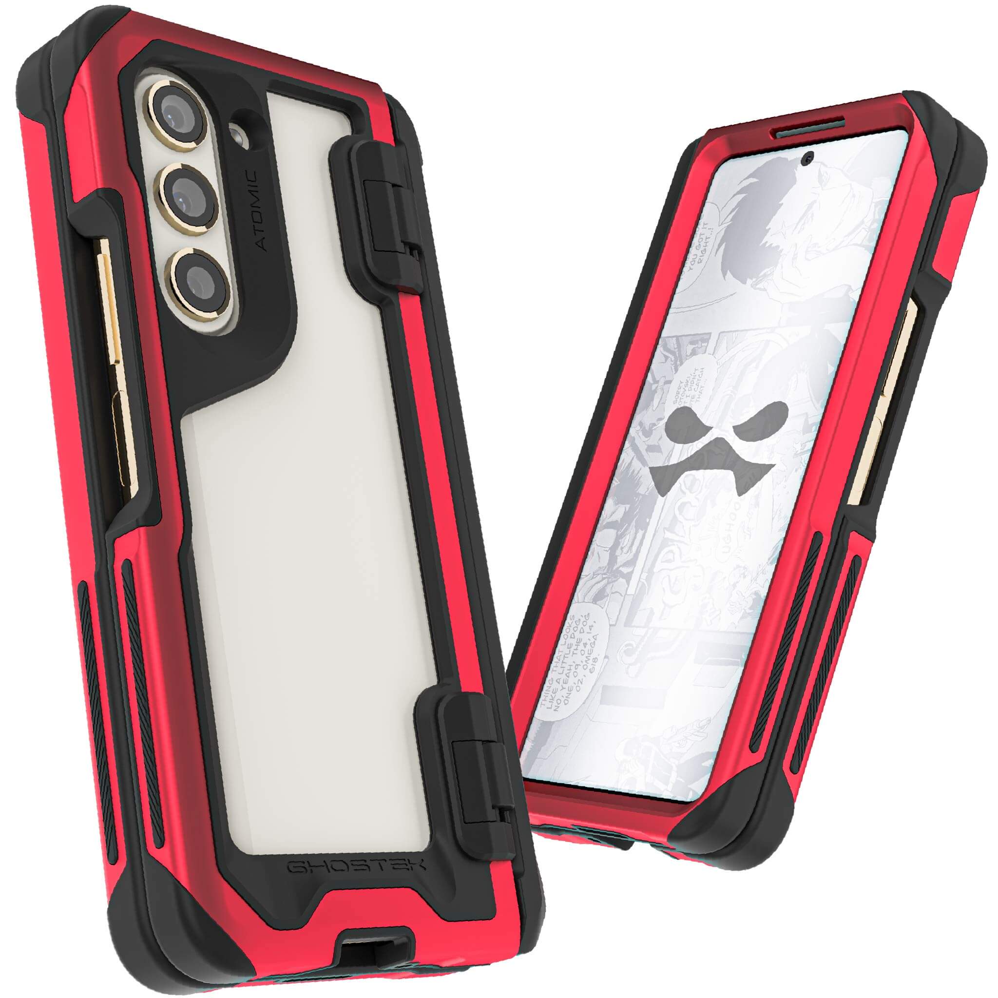 ATOMIC slim Phone Cases with Aluminum Metal Bumper — GHOSTEK
