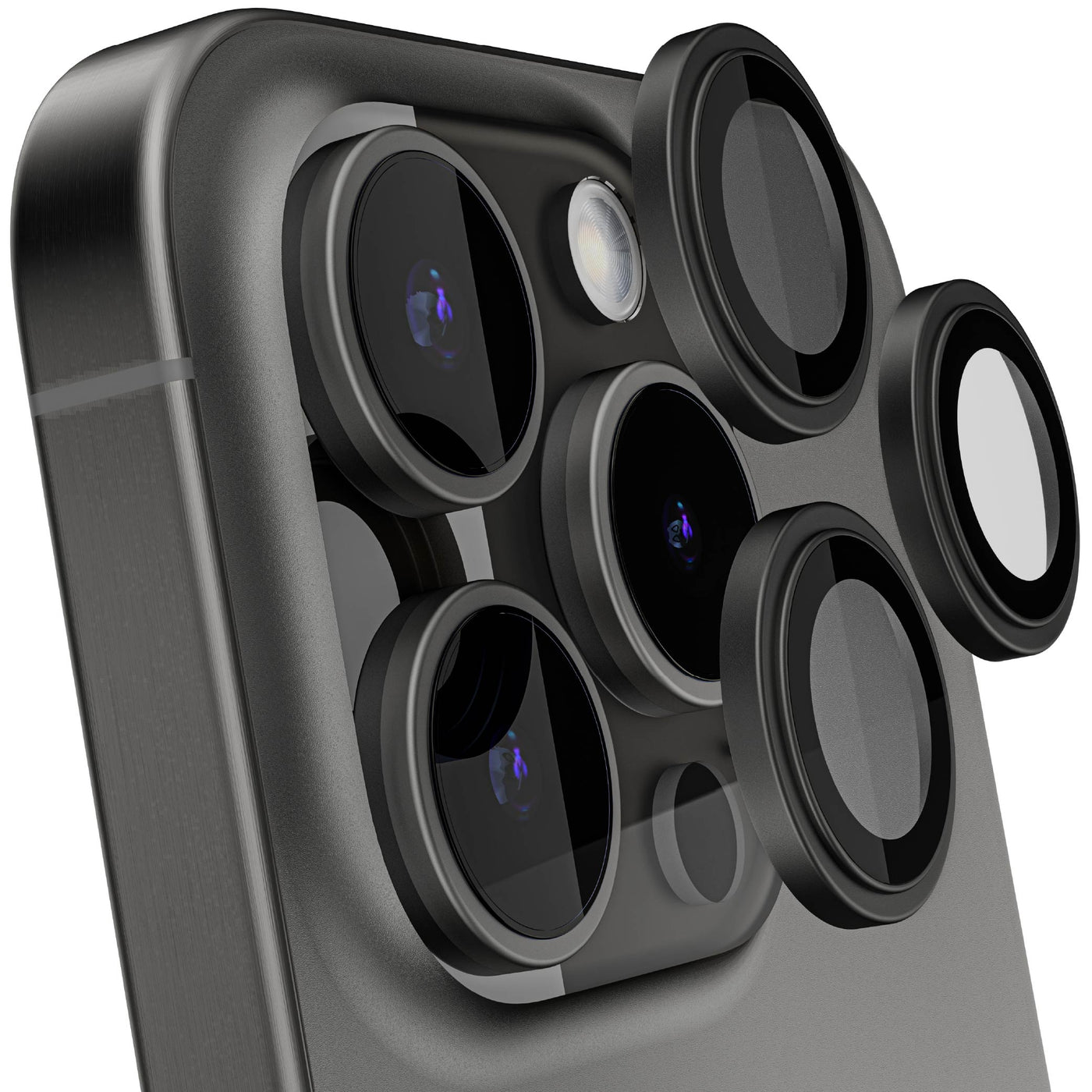 Glass Camera Lens Protectors for iPhone 16 Pro / Max — GHOSTEK