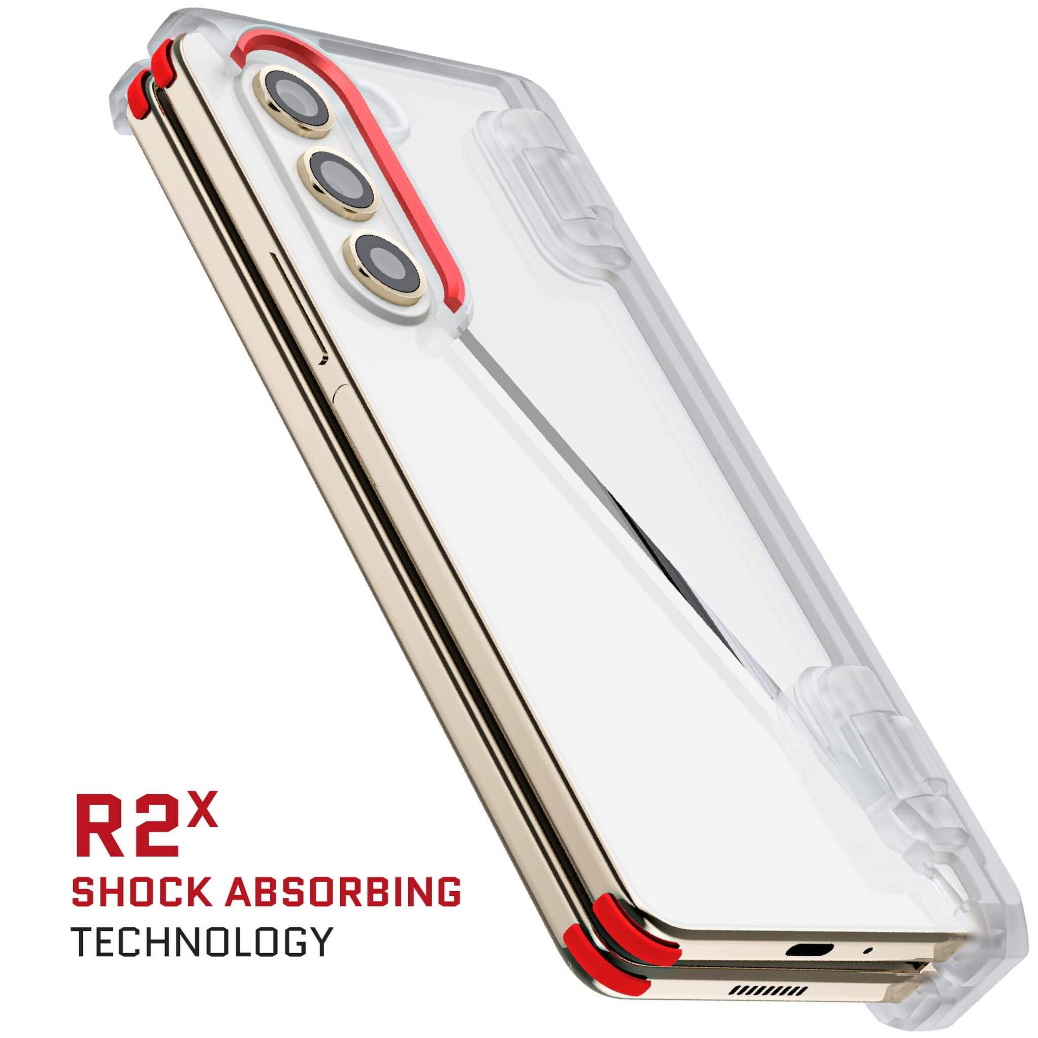 Clear Samsung Galaxy Fold 5 Cases with Hinge Cover — GHOSTEK