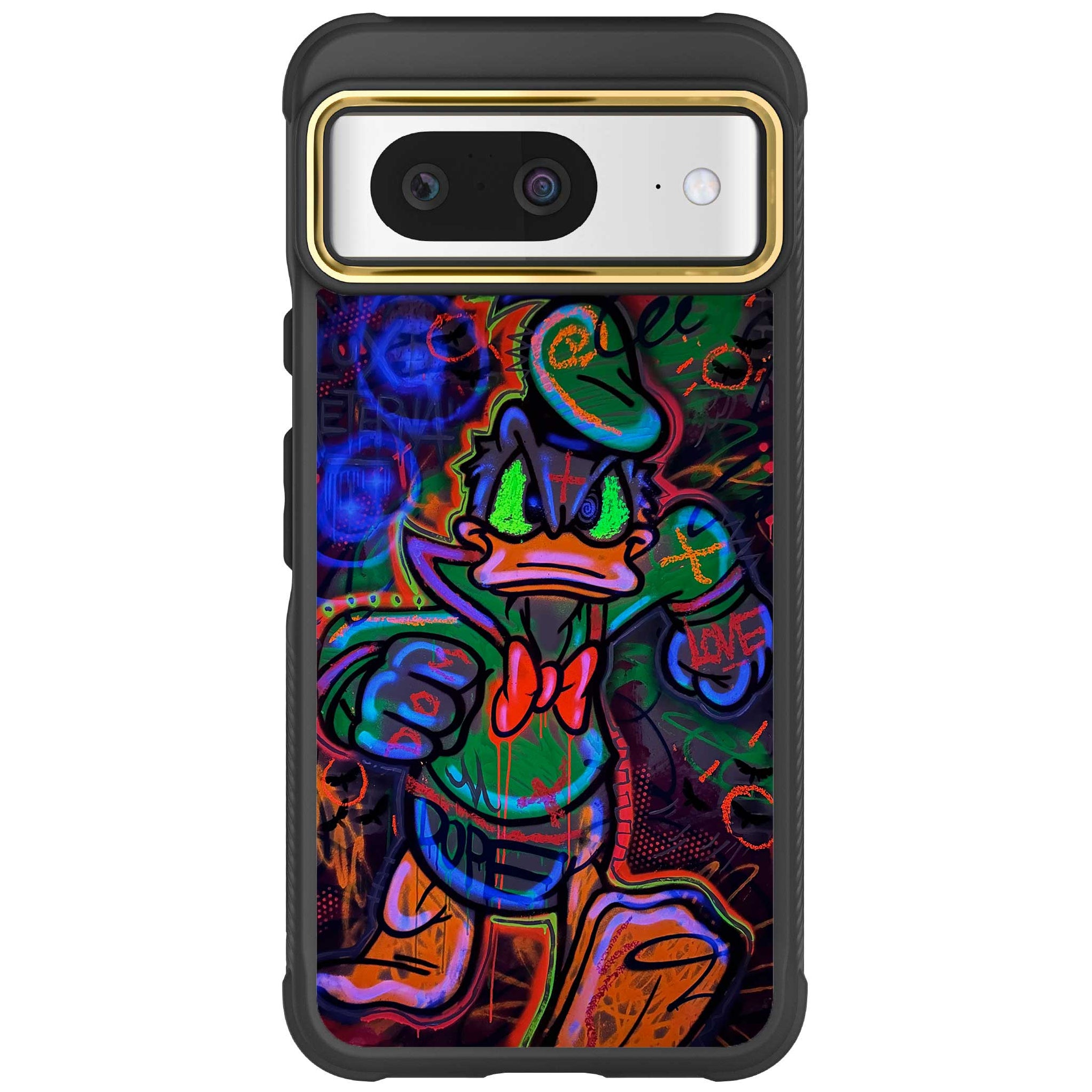 Donald Duck Lux Aeterna — COVERT Collab Artwork Case — GHOSTEK