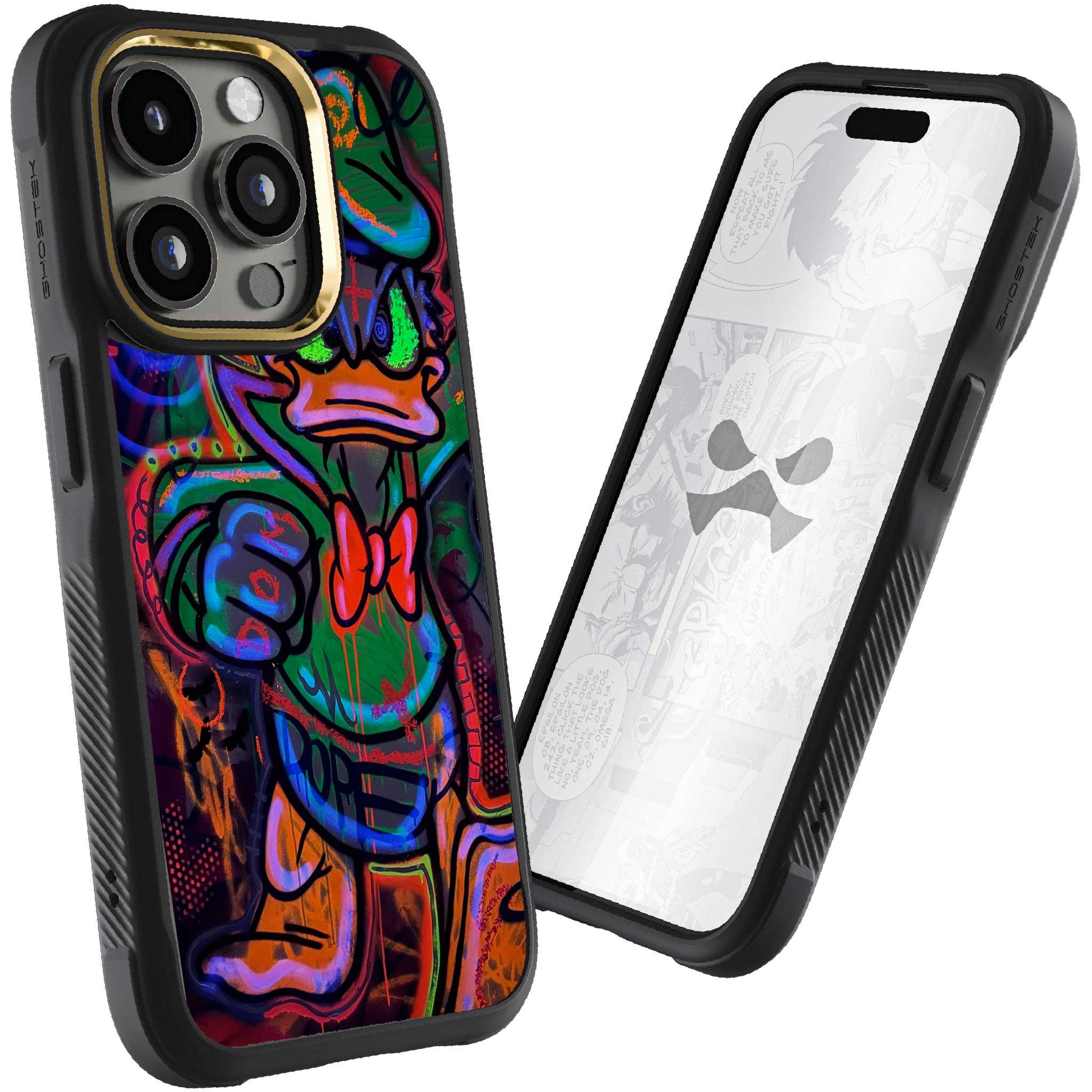 Donald Duck Lux Aeterna — COVERT Collab Artwork Case — GHOSTEK