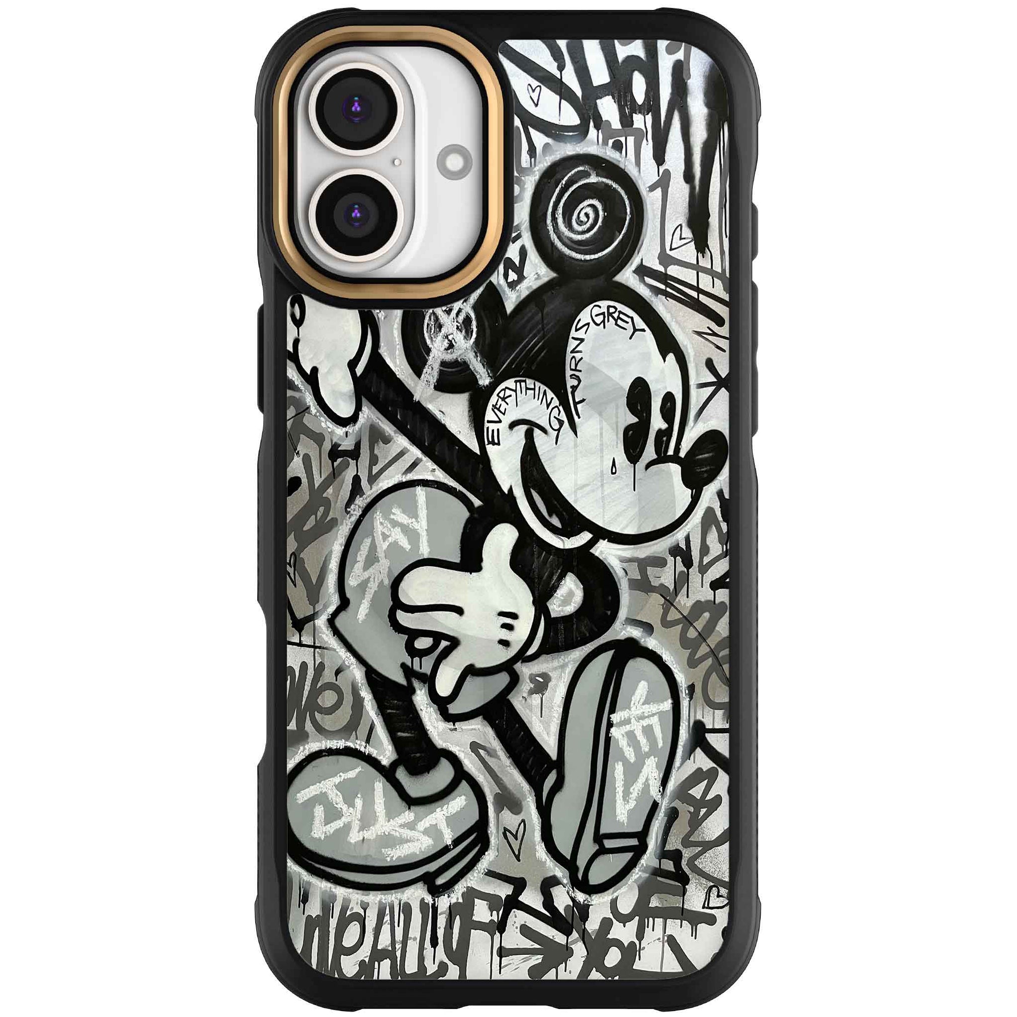 Mickey Mouse Everything Turns Grey — COVERT Collab Artwork Case — GHOSTEK