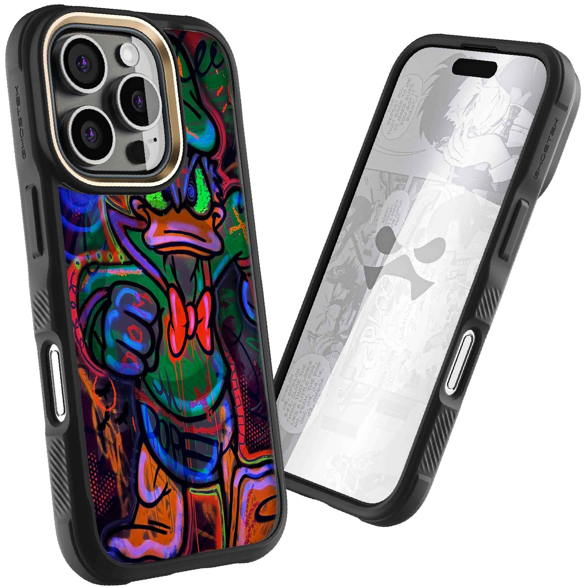 Donald Duck Lux Aeterna — COVERT Collab Artwork Case — GHOSTEK