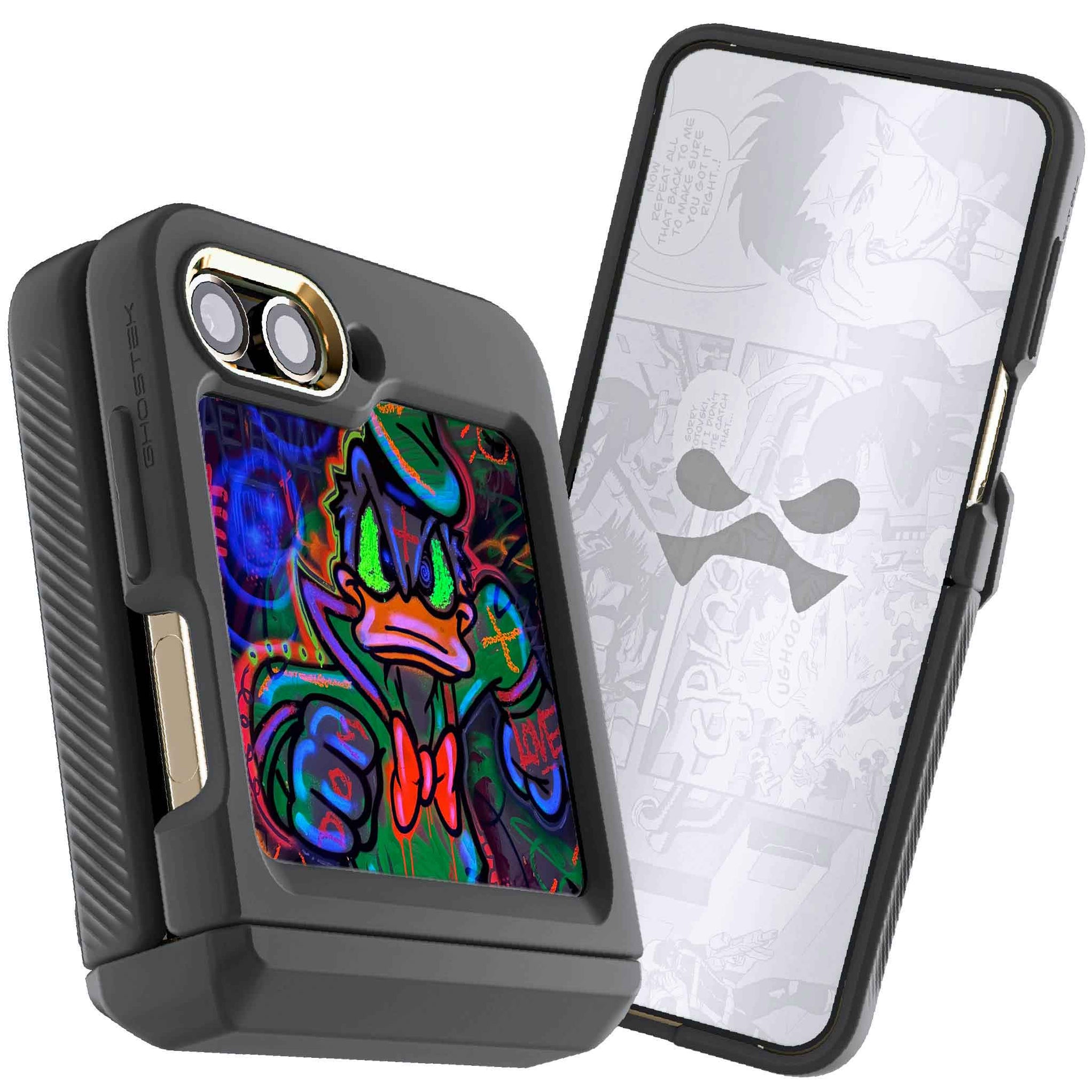 Donald Duck Lux Aeterna — COVERT Collab Artwork Case — GHOSTEK