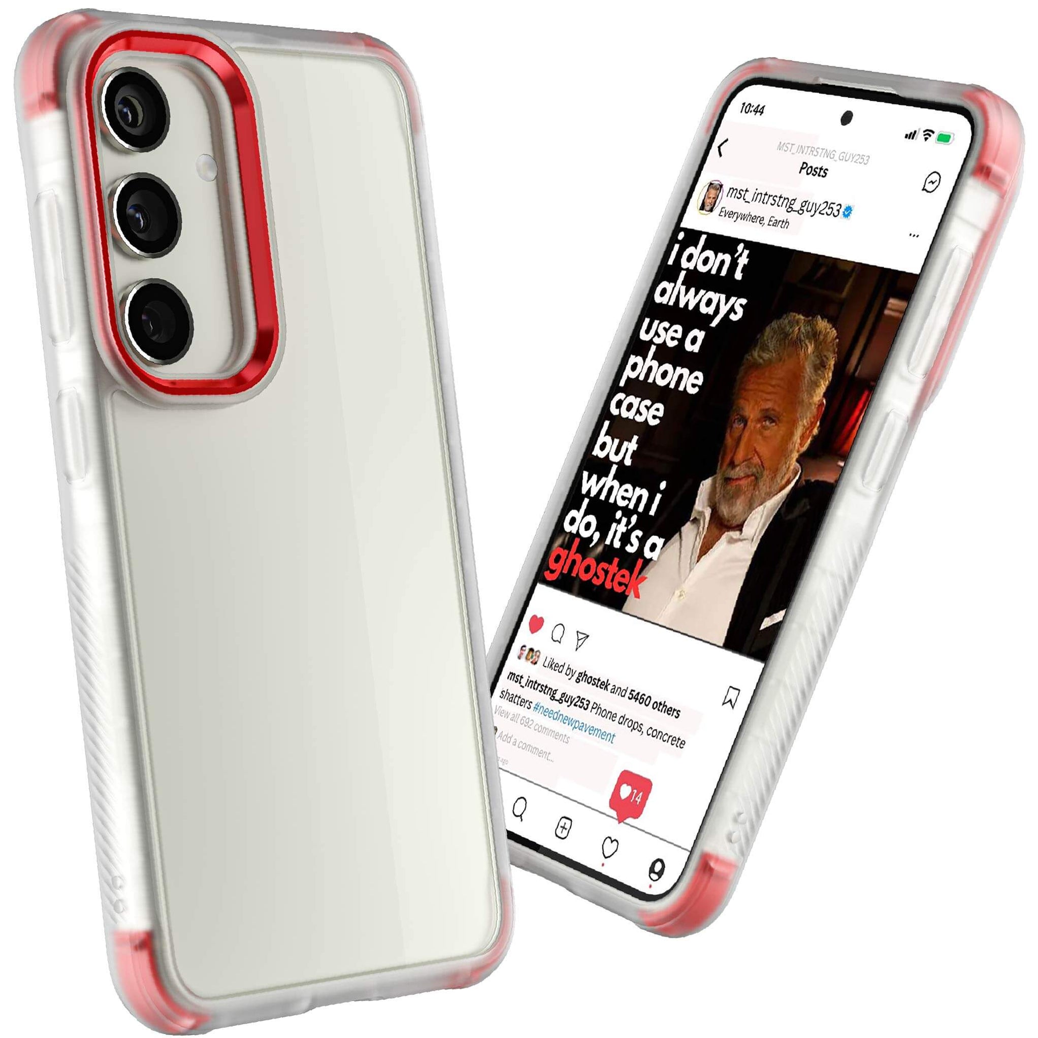 Samsung Galaxy S24, S24+, S24 Ultra Clear Phone Cases — GHOSTEK