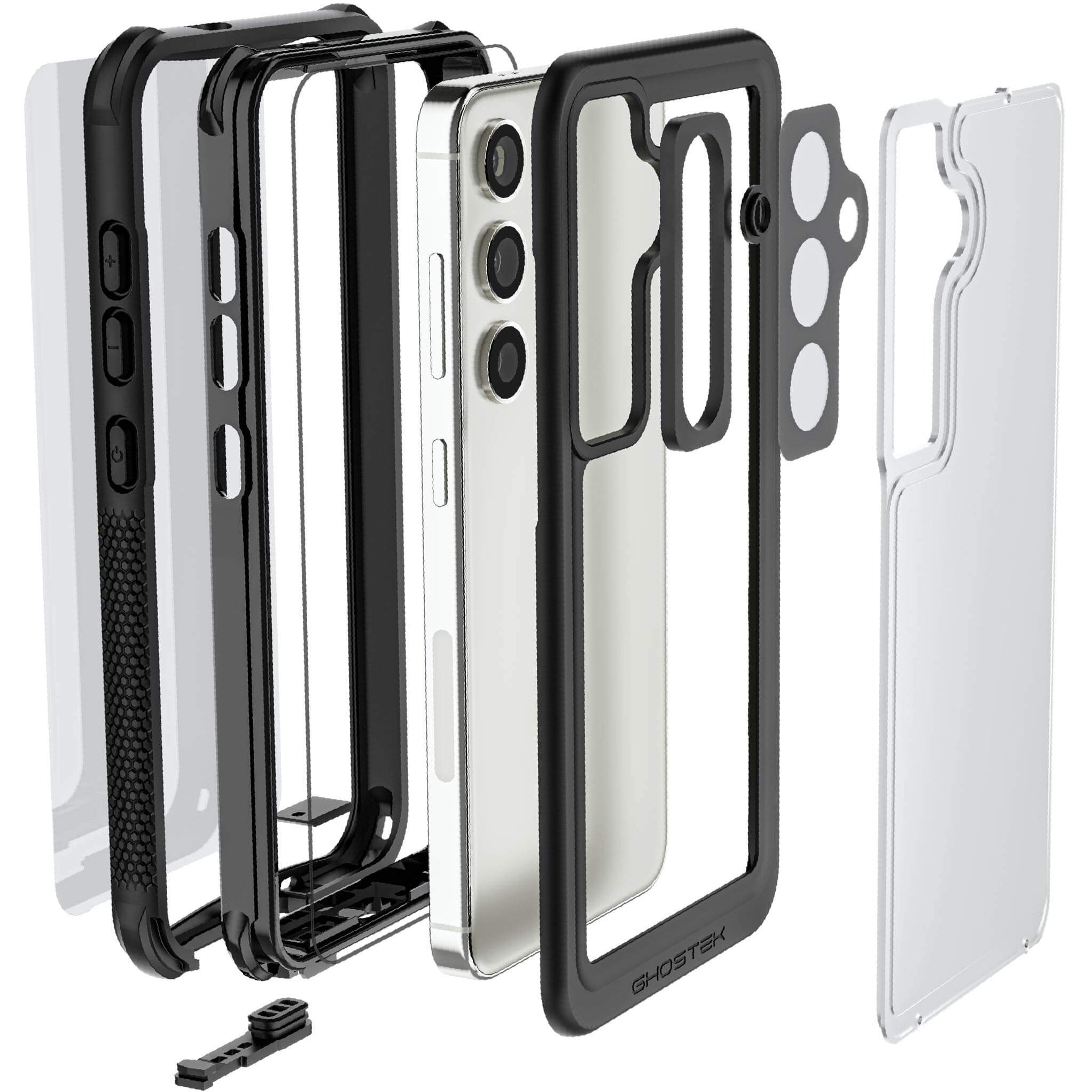 Waterproof Galaxy S24, S24 Plus, S24 Ultra Case with Holster — GHOSTEK