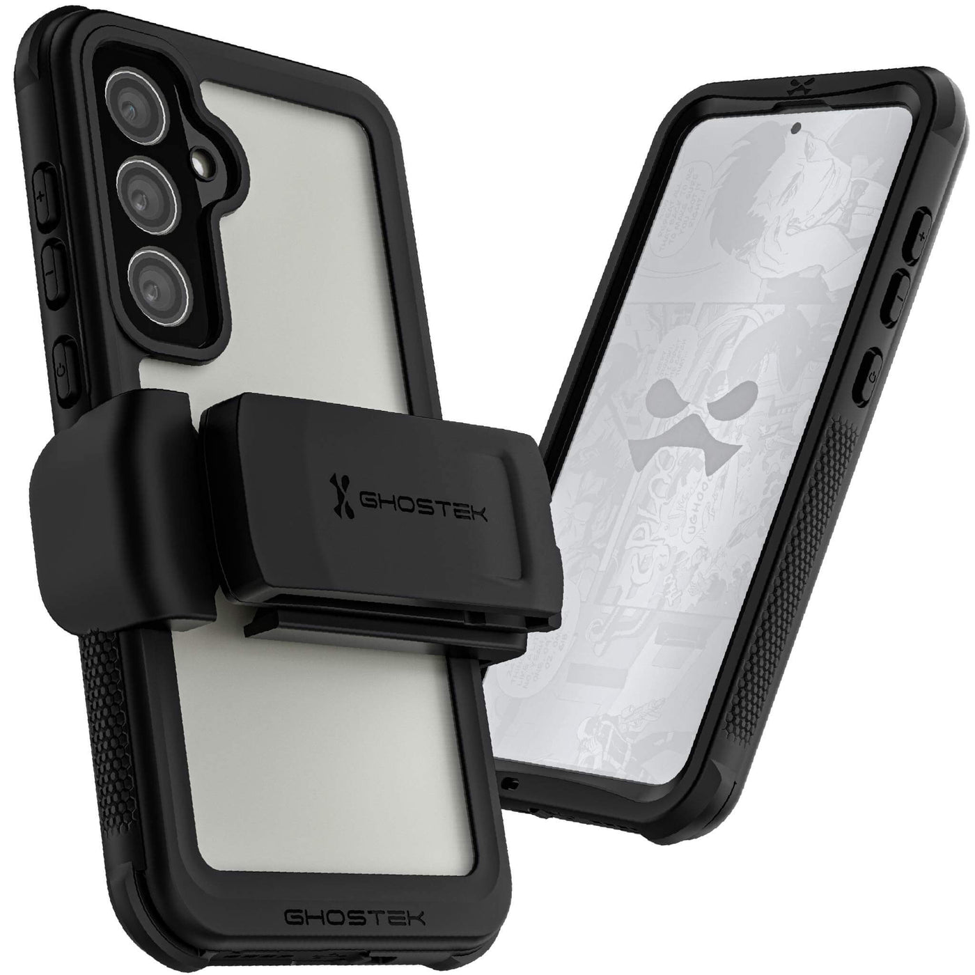 Waterproof Galaxy S24, S24 Plus, S24 Ultra Case with Holster — GHOSTEK