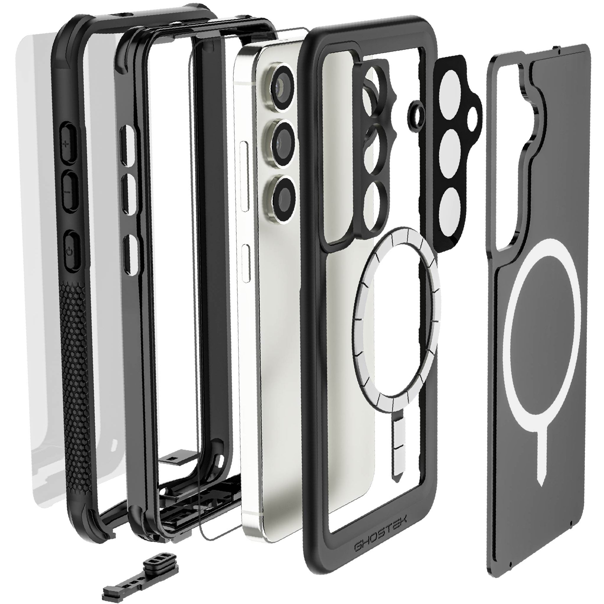 Galaxy S25 / Plus / Ultra Case Waterproof with Holster MagSafe — GHOSTEK