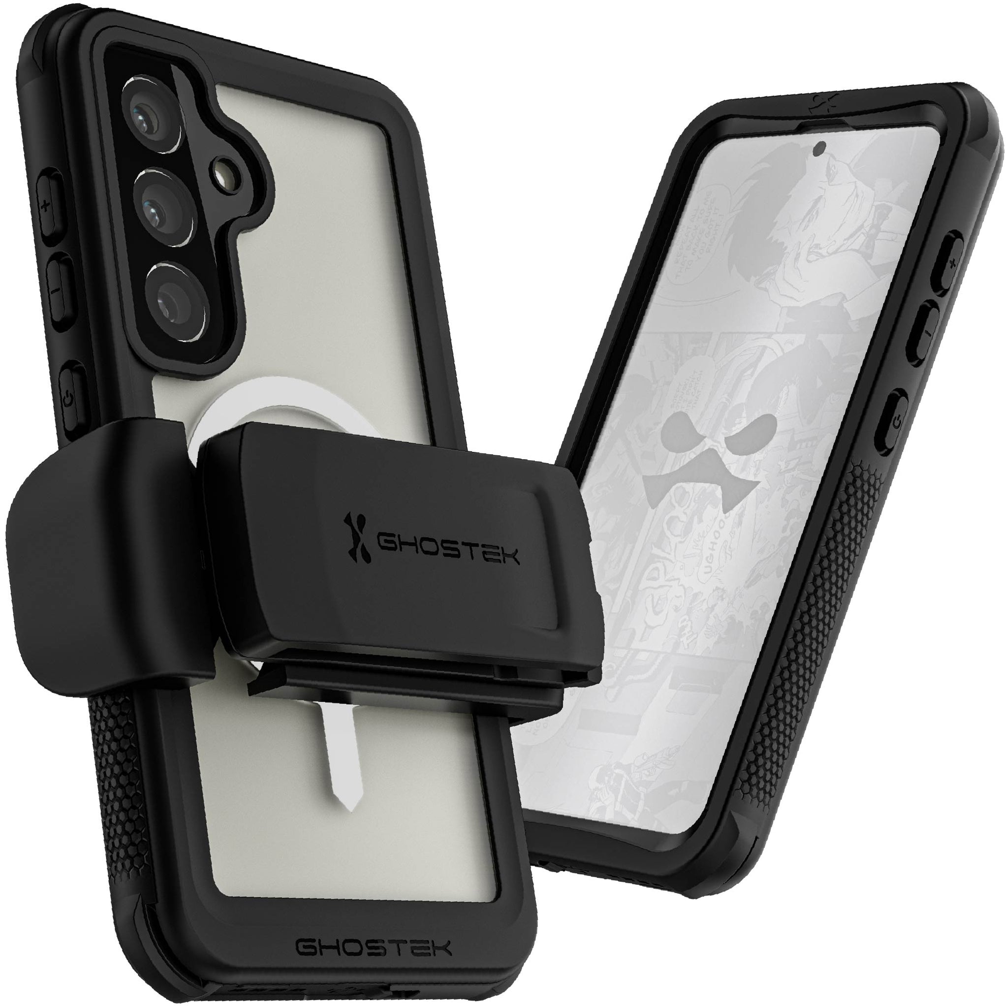 Galaxy S25 / Plus / Ultra Case Waterproof with Holster MagSafe — GHOSTEK