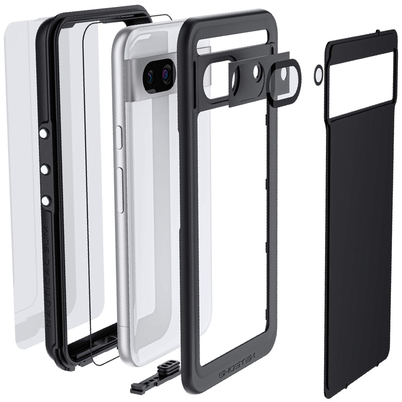 Google Pixel 8a Waterproof Case with Screen Protector — GHOSTEK