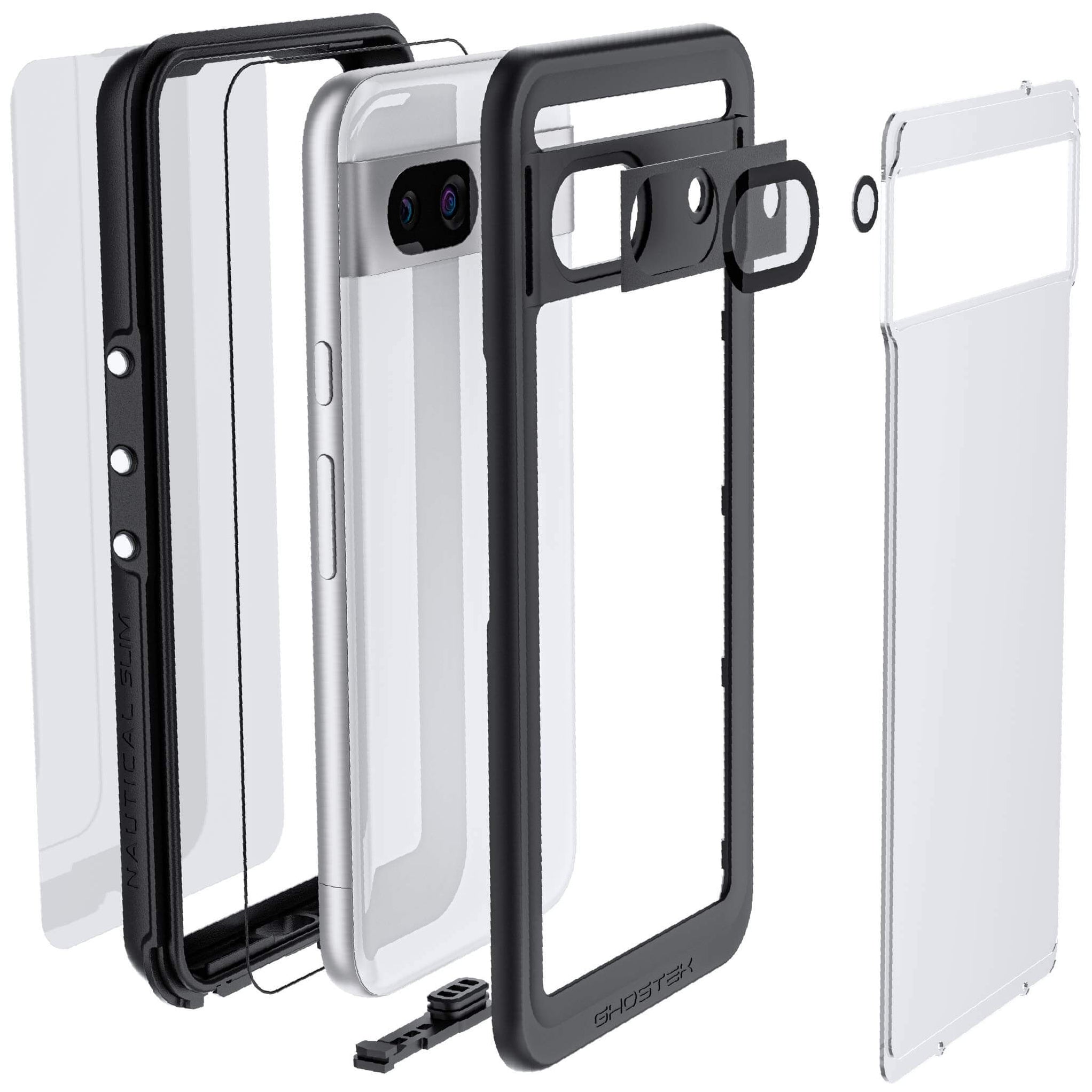 Google Pixel 8a Waterproof Case with Screen Protector — GHOSTEK