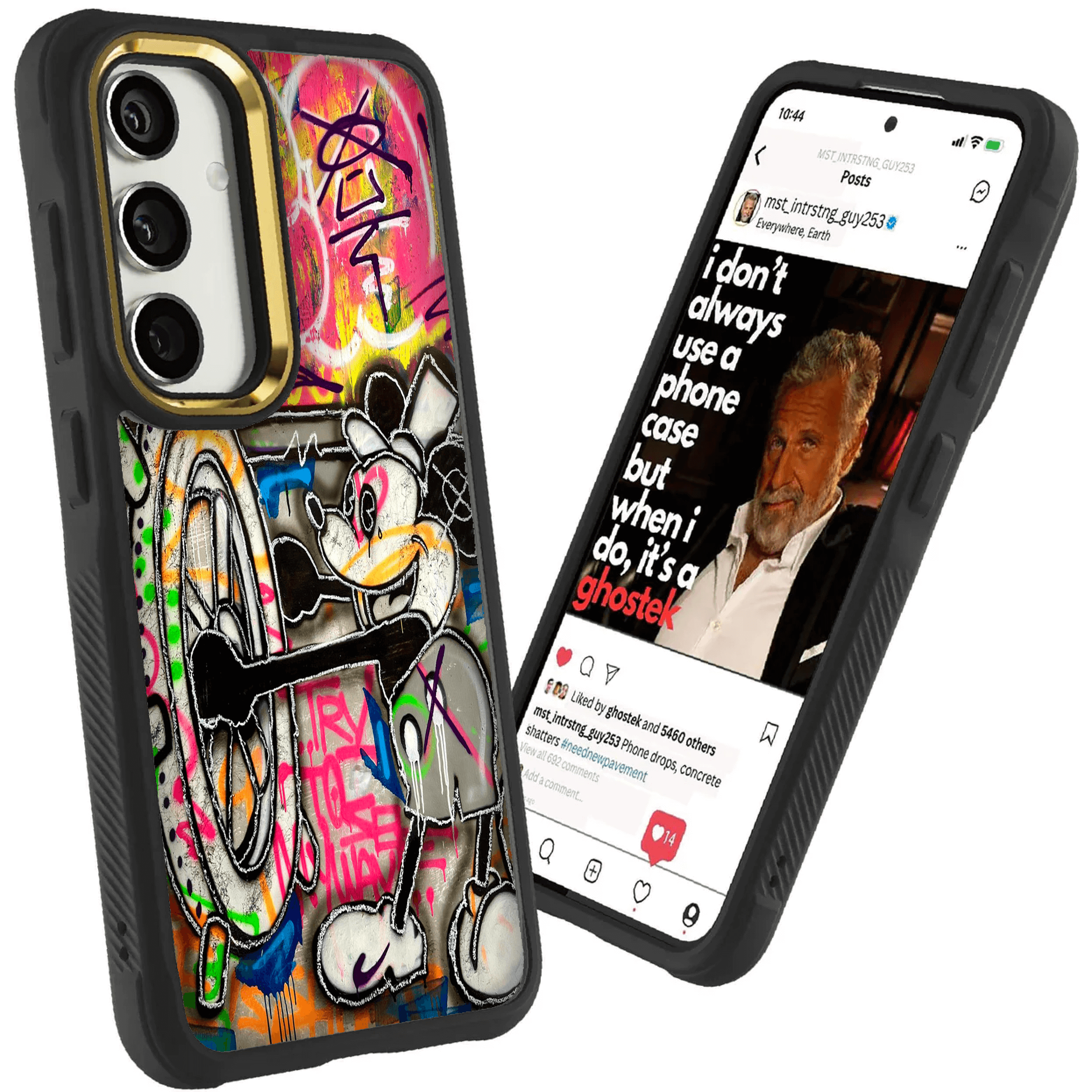 Mickey Mouse My Way — COVERT Collab Artwork Case — GHOSTEK