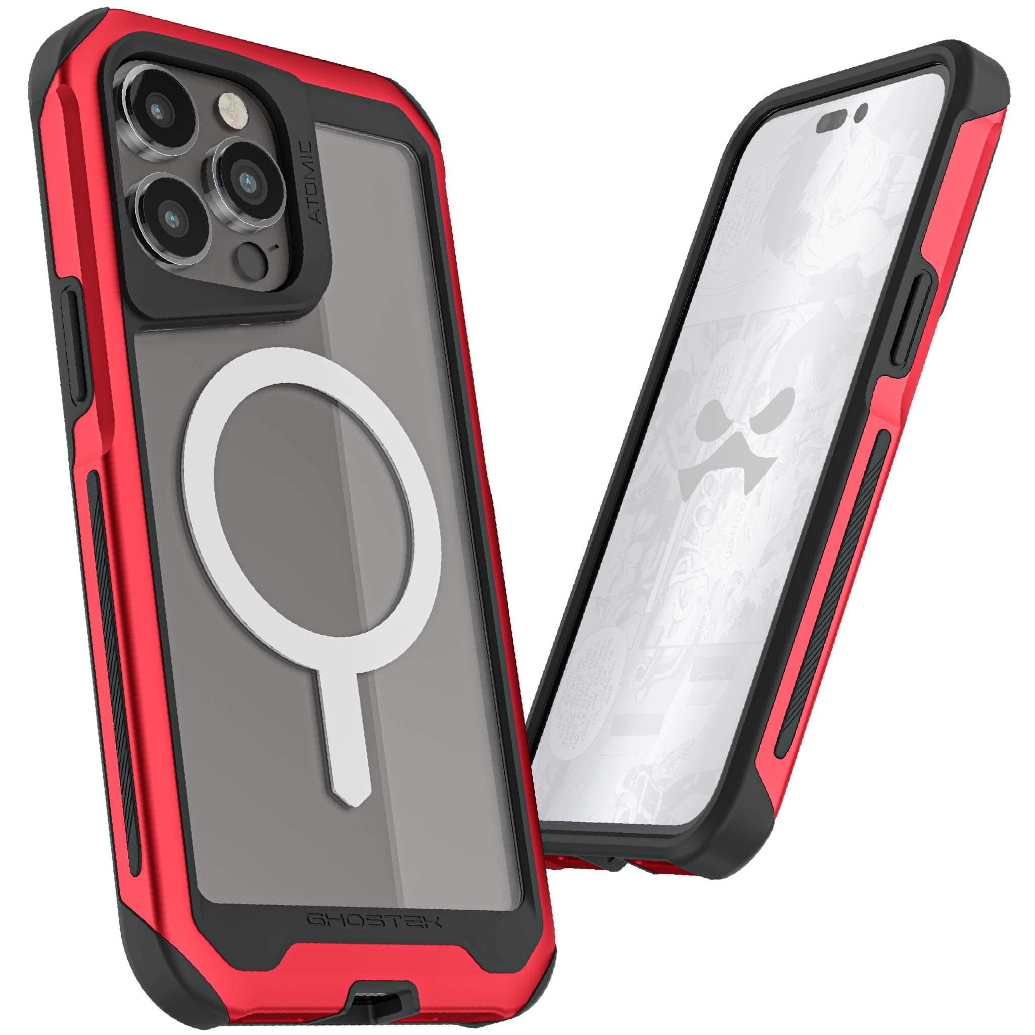 ATOMIC slim Phone Cases with Aluminum Metal Bumper — GHOSTEK