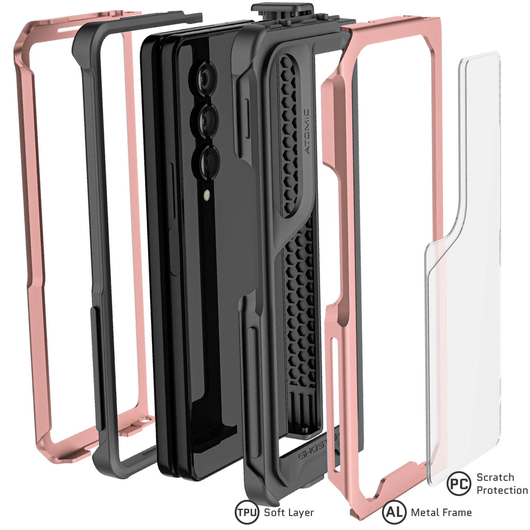 Premium Metal Samsung Galaxy Z Fold 4 Case — GHOSTEK